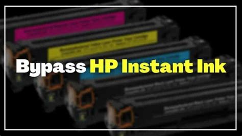 How To Bypass HP Instant Ink