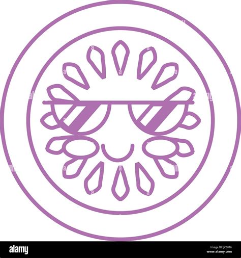 Cucumber Slice Kawaii Character Stock Vector Image And Art Alamy