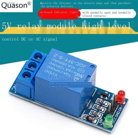 Channel V High Level Trigger Relay Module Relay Microcontroller Development Board Expansion