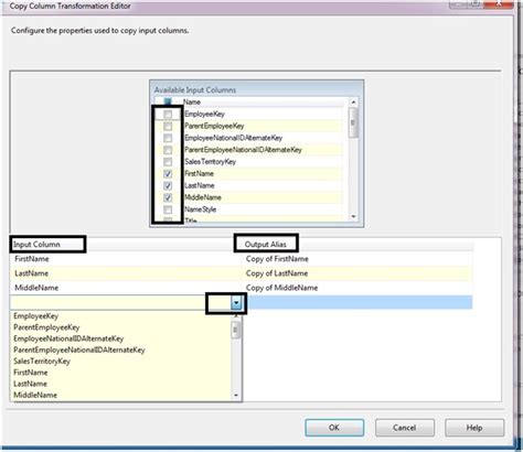 Microsoft Business Intelligence Copy Column Transformation In Ssis