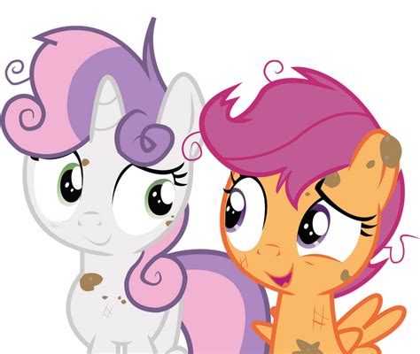 Scootaloo And Sweetie Belle By Joemasterpencil On Deviantart