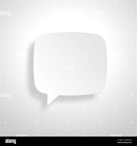 Speech Bubble Message Concept Illustration Stock Photo Alamy