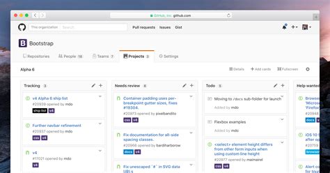 introducing projects for organizations the github blog