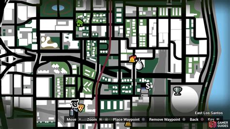 San Andreas Los Santos Map San Andreas Los Santos Map