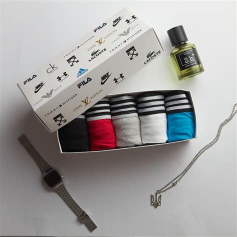 Чоловічі боксери 5 шт — ціна 765 грн у каталозі Труси Купити чоловічі речі за доступною ціною на