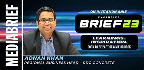Shaikh Abdul Rehman Bakhtiyar Ahmed On Linkedin Brief23 Adnan Khan Rdc Concrete Motivation