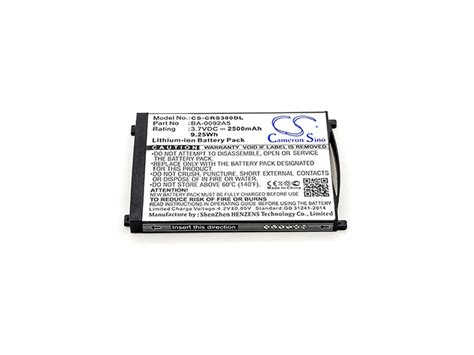 Replacement Battery For Cipherlab Rs30 Cipherlab Ba 0092a5 Kbrs300x01503 Etc Allbats