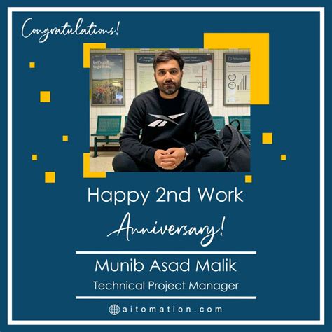 Aitomation Process Automation On Linkedin Workanniversary