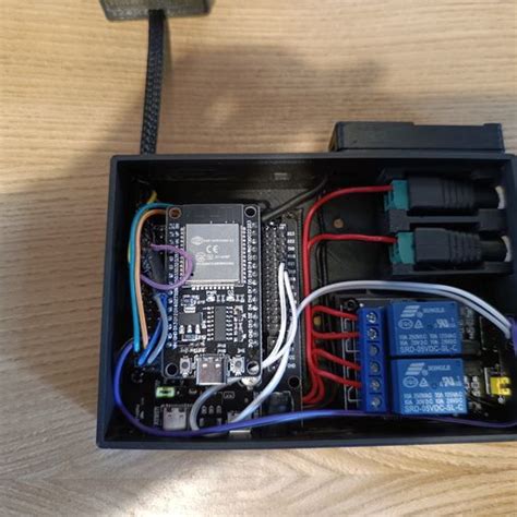 👽 Esp32 Mother Board Relay X2 12v Out・ Stl File For 3d Printing・cults
