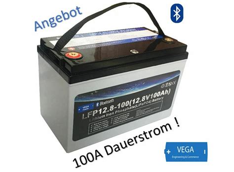 12V 100Ah AGM GEL Batterie Akku Vega Power