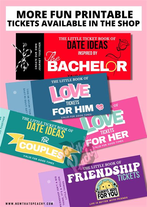 SEX Acts TICKET Voucher Book Printable Download Valentines Day Anniversary Naughty Coupons