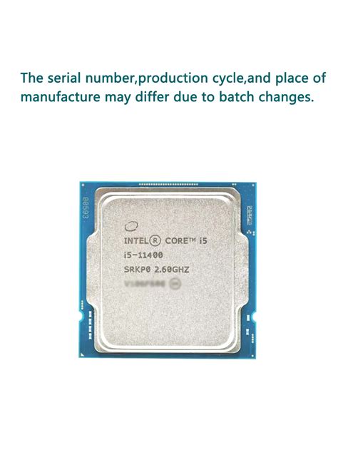 Intel Core I5 11400 I5 11400 26ghz 6 Core 12 Thread Cpu Processor L3