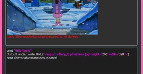I Added Html Support To My Python Script Editor Mostly Just For Fun Rpython