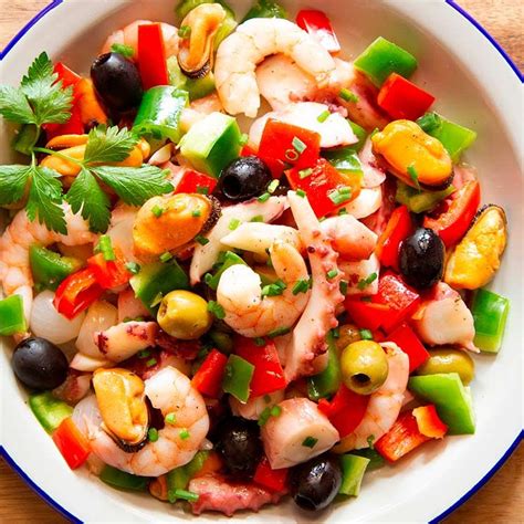 Ensaladas De Marisco Saludables Y Perfectas Para El Verano