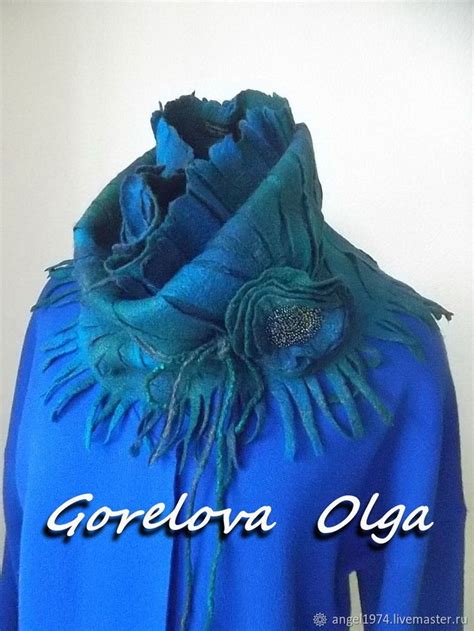 Валяный комплект Неополитанский залив в интернет магазине на Ярмарке Мастеров Шапки Нижний