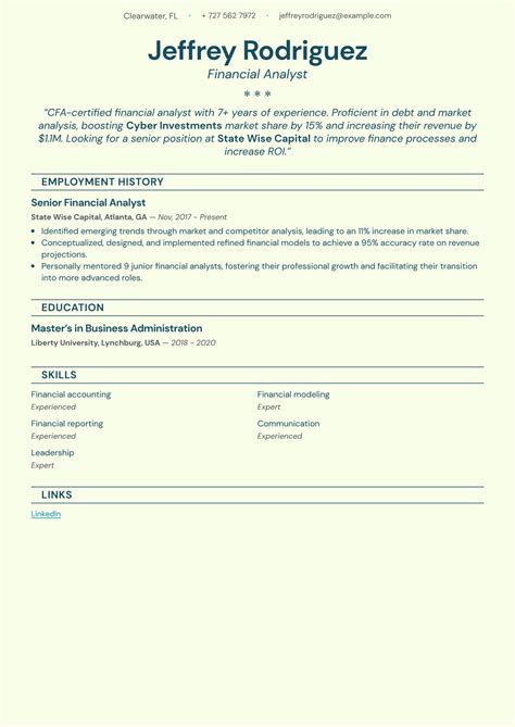 Financial Analyst Resume: A Complete Guide [w/ Examples]