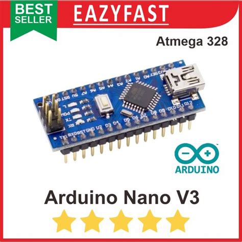 Jual Arduino Nano V3 Compatible 5v 16mhz Ch340 Ch 340 Atmega328 328p 328 P Shopee Indonesia