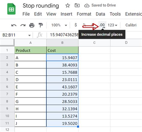 How To Stop Google Sheets From Rounding Spreadcheaters