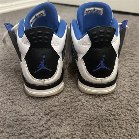 Air Jordan 4 Motorsport Size 7y Can Fit A Womens Depop