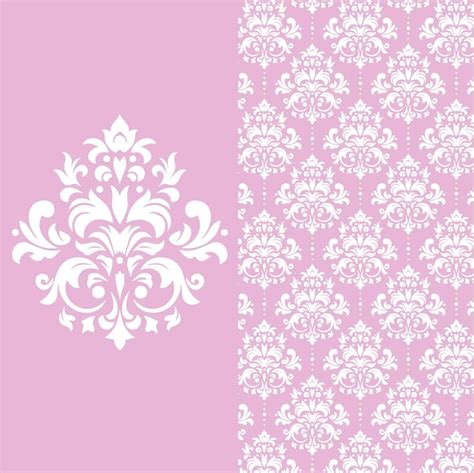 Premium Vector Damask Pattern