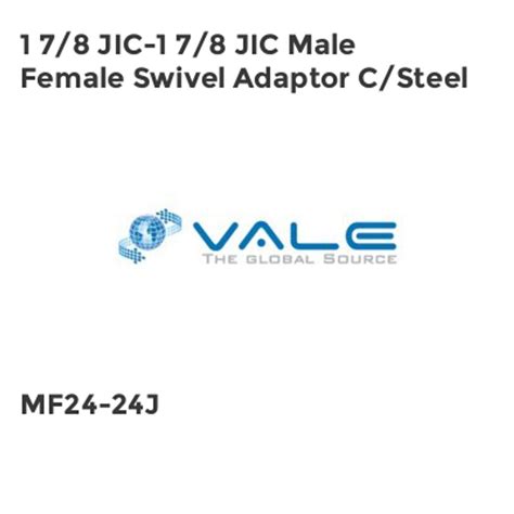 Shop Vale 1 7 8 Jic 1 7 8 Jic Male Female Swivel Adapter C Steel Coupling Adaptors