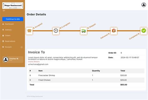 Mega Restaurant Restaurant Management System Codester