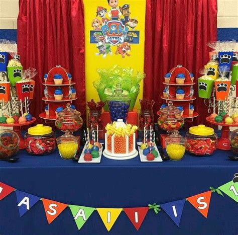Pin De Lizzie Guees Em Patrol Pawty Aniversário Paw Patrol Decoraçao