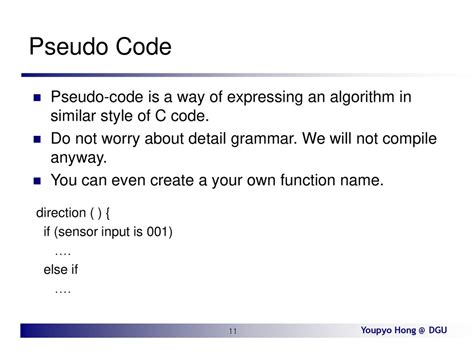 Lecture 15 Line Tracer Hong Dgu Ppt Download