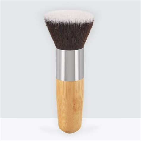 Kabuki Makeup Brushes，flat Top Kabuki Foundation Brush，round Top Foundations Make Up Brush