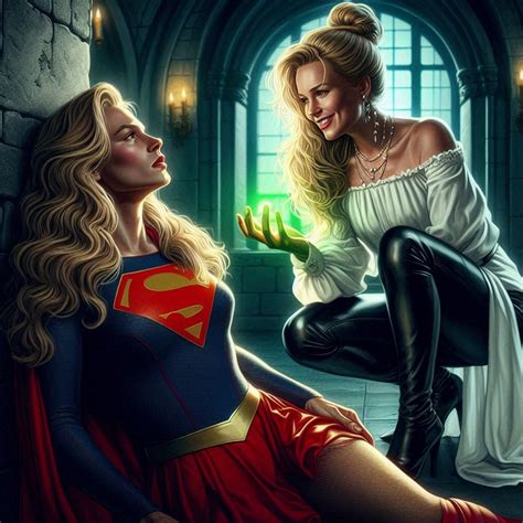 Fausta Absorbs Supergirls Powers 6 By Thesupergirlfan On Deviantart