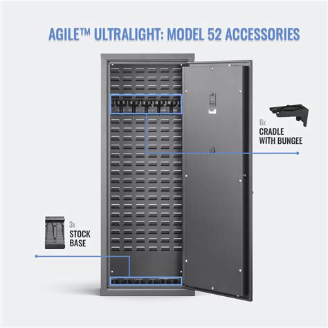 Agile Ultralight Model 52 Gun Safe Secureit Gun Storage
