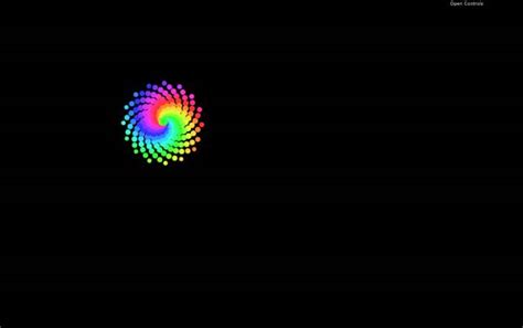 Html5 Canvas虫洞旋涡动画特效