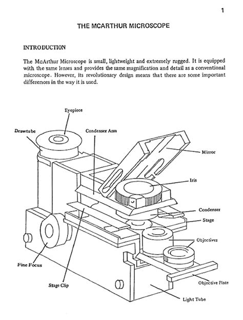 Other Microscope Manuals Pg 1