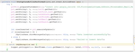 Solved Provide A Java Code To Link To Edit Update Button So Chegg