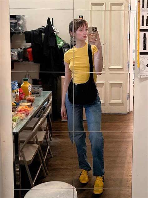 Onitsuka Tiger Yellow In 2024 Casual Outfits Preppy Style Street Style