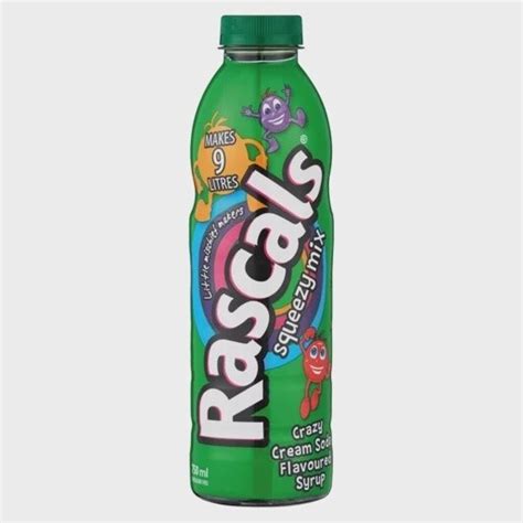 Mister Sweets Rascals Syrup Cream Soda 750ml