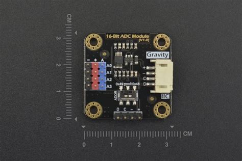 Gravity I2c Ads1115 16 Bit Adc Module Arduino And Raspberry Pi Compatible From Mindkits New Zealand