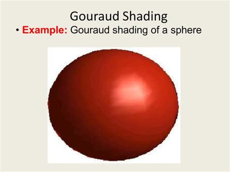 illumination models and shading pptx 3 d graphics computer software