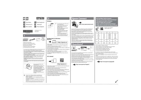 Notice Epson Expression Home Xp 247 Scanner Trouver Une Solution à Un