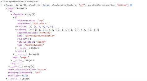 Is It Possible To Add Dynamic Matrix Column Wise · Issue 1109 · Surveyjssurvey Library · Github