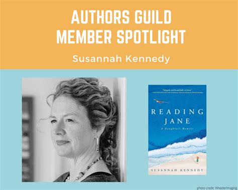 Member Spotlight Susannah Kennedy The Authors Guild