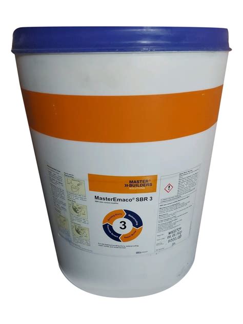 Basf Masteremaco Sbr 3 Dispersion Sbr Latex At Best Price In Thrissur