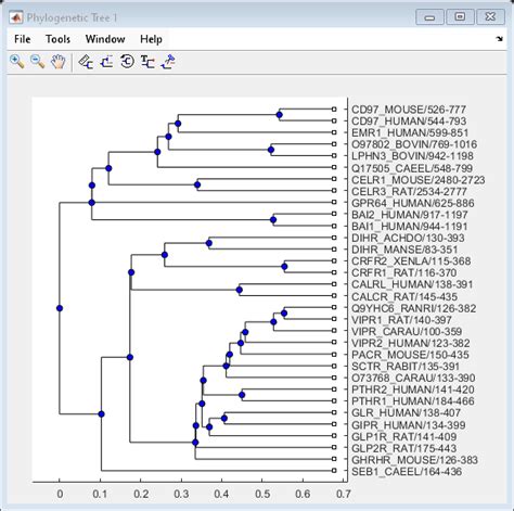 Seqlinkage Construct Phylogenetic Tree From Pairwise Distances Matlab