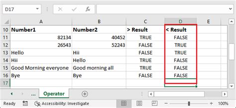 Logical Operators In Excel Online Tutorials Library List
