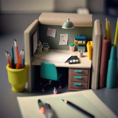 Miniature Library Stock Illustrations 356 Miniature Library Stock