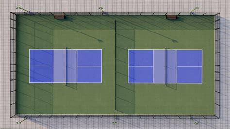Tennis To Pickleball Court Conversion Pickletile Pickleglass