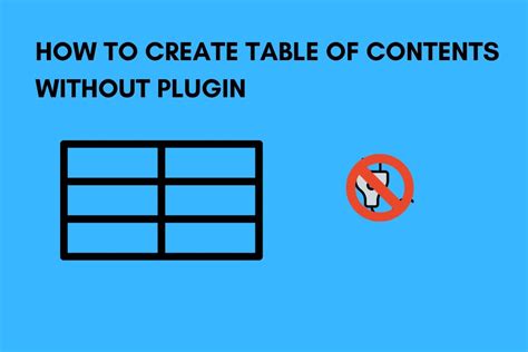 how to create a table in wordpress without plugin
