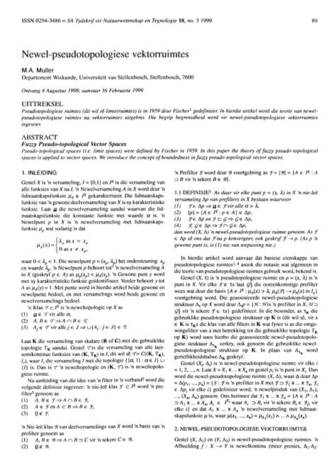 Pdf Bornological Pseudo Topological Vector Spaces