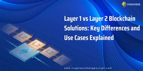 Understanding Layer 1 Vs Layer 2 Blockchain Solutions Differences