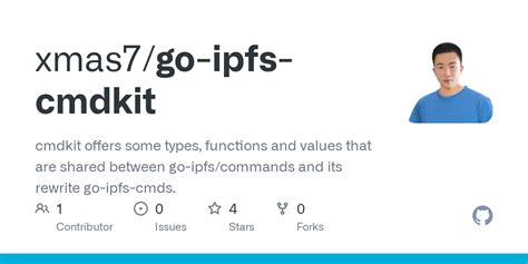 Github Xmas7go Ipfs Cmdkit